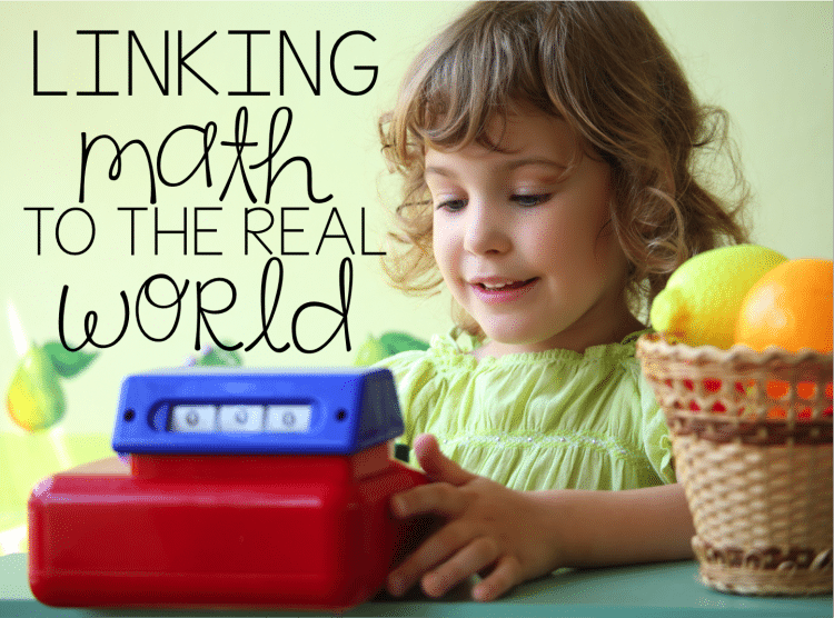 Making Sense Of Math Real World Connections Differentiated Kindergarten