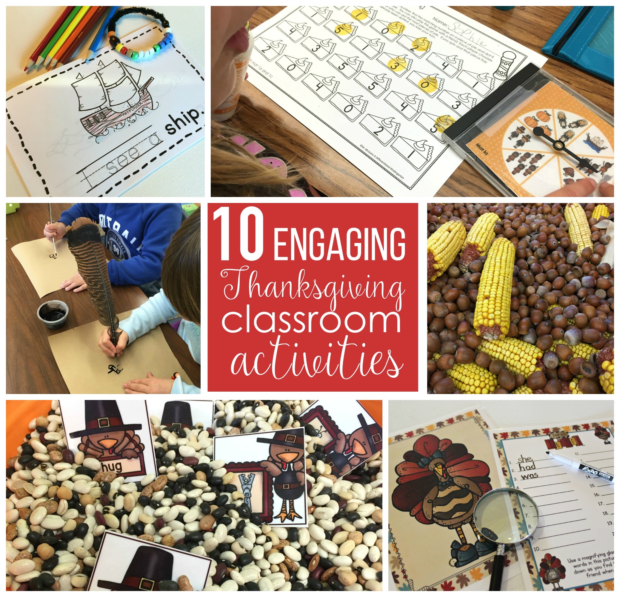 10 Engaging Thanksgiving Classroom Activities Differentiated Kindergarten 10 Engaging Thanksgiving Classroom Activities Differentiated Kindergarten