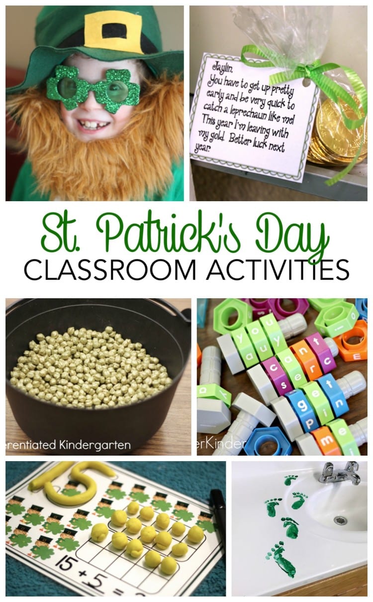 St Patrick s Day Ideas For Your Classroom Differentiated Kindergarten St Patrick s Day Ideas For Your Classroom Differentiated Kindergarten