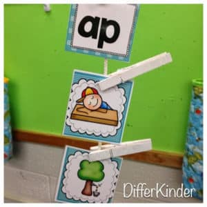 clothes-pin-word-families - Differentiated Kindergarten