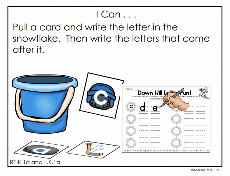 Olympic -Sized Winter Sports Word Work - Differentiated Kindergarten