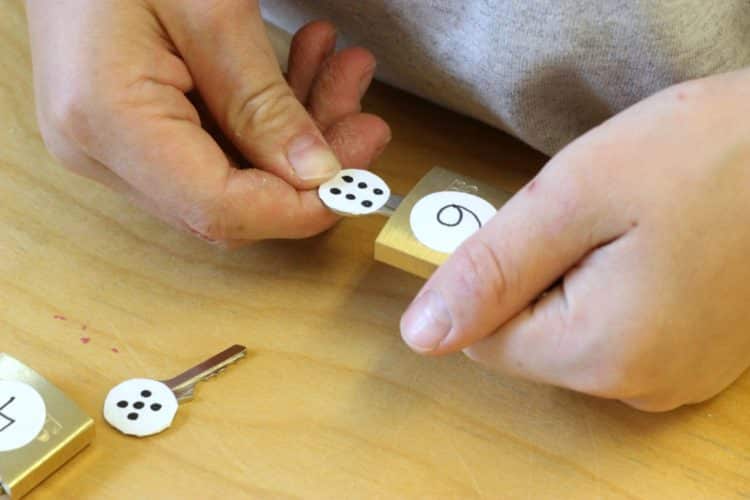 lock and keys 3 - Differentiated Kindergarten