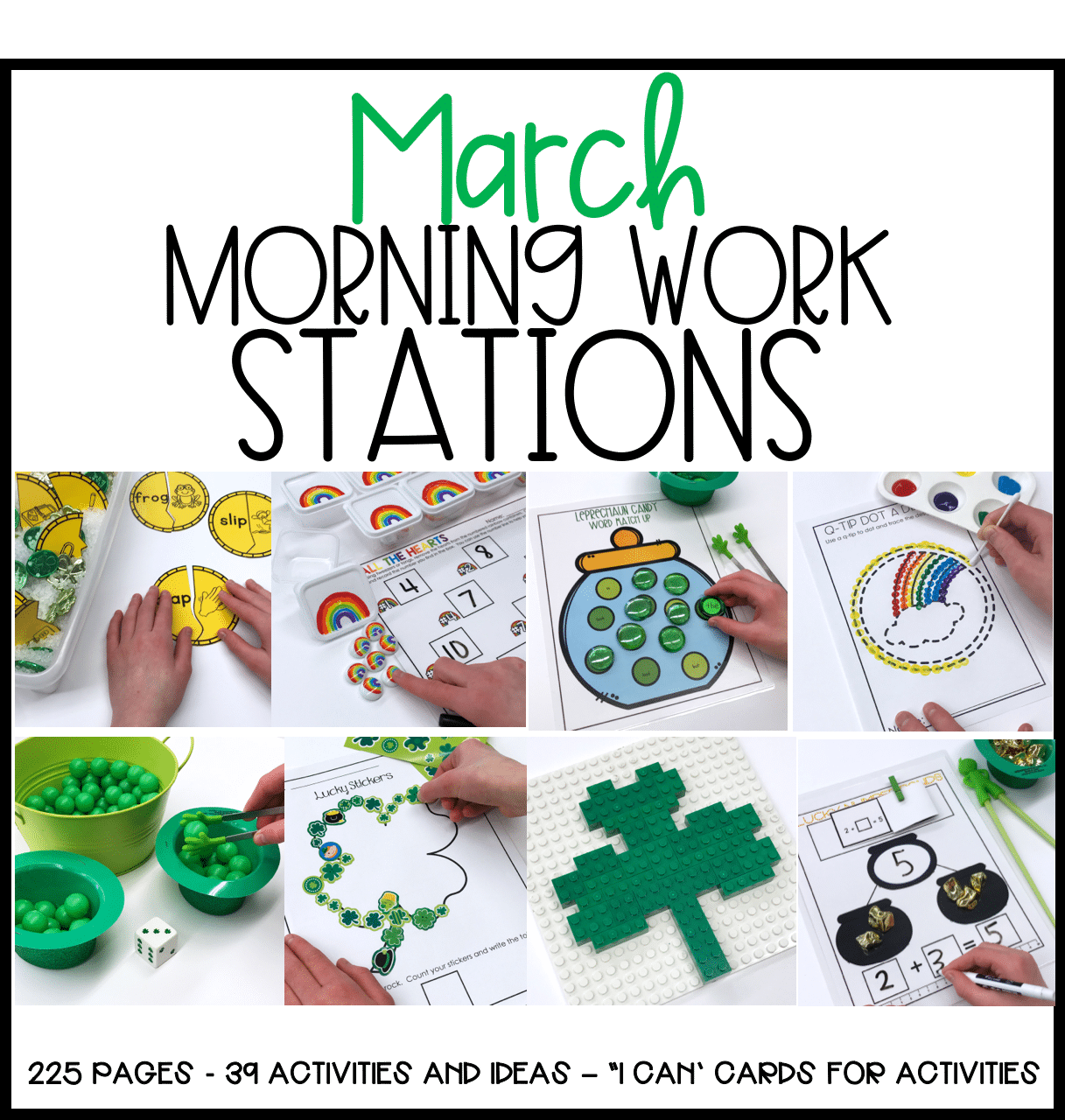 march morning work cover - Differentiated Kindergarten