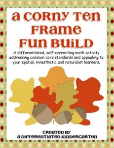 Spooky Ten Frame Fun Build-Self-Correcting, Differentiated and Aligned ...
