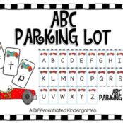 ABC Parking Lot-An Engaging, Aligned Letter Recognition Activity ...