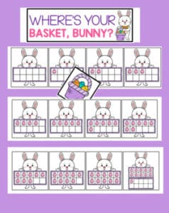 April Hide and Seek-Numbers Edition - Differentiated Kindergarten