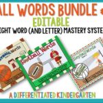 Ball Words Sight Word Mastery System Bundle #2-Editable ...