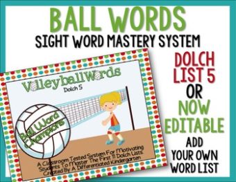 Editable Color by Sight Words and Sentences - August - Differentiated ...