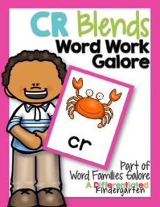 CR Blends Word Work Galore-Differentiated and Aligned Activities and ...