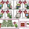 Christmas Fun Word Work Stations Galore-18 Differentiated and Aligned ...