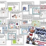 Differentiated Winter Sports Math Stations Galore - 13 Aligned Stations ...