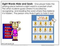 Edit It-April Sight Word Activities-Differentiated (Color and B/W ...