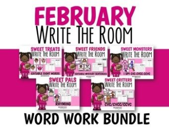 Driving For Word Work - Differentiated Kindergarten