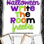 Halloween Write the Room Freebie for Kinesthetic Learners ...