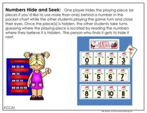 Holiday Hide and Seek - Numbers Edition - Differentiated Kindergarten
