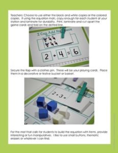 I Can Do It Myself Addition-Self-Correcting and Differentiated ...