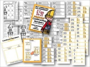 I Can Do It Myself-Constructing Numbers-Differentiated/Aligned Place ...