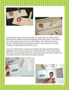 I Can Do It Myself Digraphs-Differentiated and Aligned - Differentiated ...
