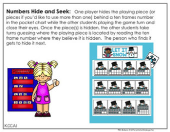 January Hide and Seek - Numbers Edition - Differentiated Kindergarten