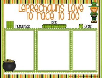 Leprechauns Love to Race-Differentiated St. Patrick's Place Value ...