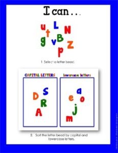 Letter Bead Starter Kit-Differentiated and Aligned to Common Core ...
