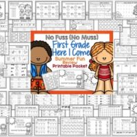 Kindergarten Summer Review - Differentiated Kindergarten
