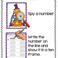 Pumpkin Fun I-Spy Numbers-Differentiated and Aligned - Differentiated ...