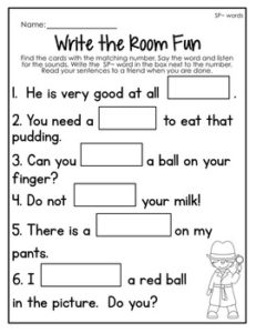 SP Blends Word Work Galore-Differentiated and Aligned Activities and ...