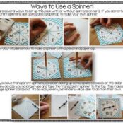Spinner Math Fun Galore-May Printables Differentiated and Aligned ...
