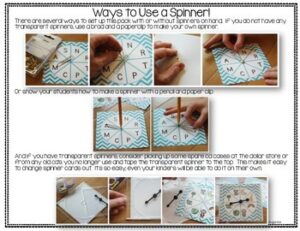 Spinner Math Fun Galore-May Printables Differentiated and Aligned ...