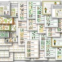 St. Patrick's Day Differentiated Math Stations Galore-15 Stations 199 ...