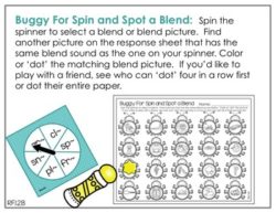 Spinner Bundle - May - Math and Digraphs/Blends/Rhyming Printables ...