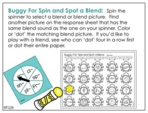 Spinner Bundle - May - Math and Digraphs/Blends/Rhyming Printables ...