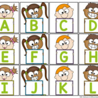 Back To School Hide and Seek - August Letter Edition - Differentiated ...