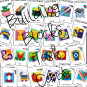 Build It - Task Cards - Spring - Differentiated Kindergarten