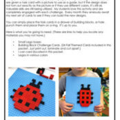 Building Blocks Task Cards - Growing Bundle - Differentiated Kindergarten