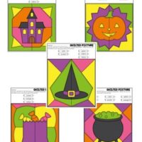 Editable Color By Code - Letters - Halloween - Differentiated Kindergarten