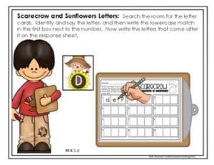 Editable Write The Room Letters and Sounds - November - Differentiated ...