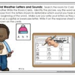 Editable Write the Room Letters and Sounds - January - Differentiated ...