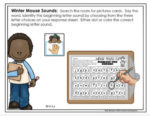 Editable Write the Room Letters and Sounds - January - Differentiated ...