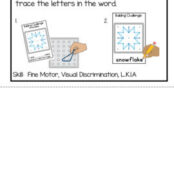 Geoboard Task Card Bundle - Seasons - Differentiated Kindergarten