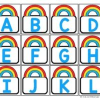 Hide and Seek - March Letter Edition - Differentiated Kindergarten