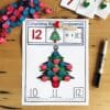 Mini Eraser Math Center Activities - Differentiated Kindergarten