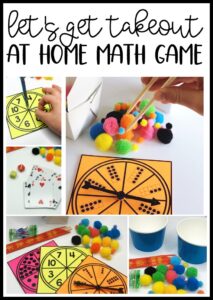 DIY Math Game - Differentiated Kindergarten