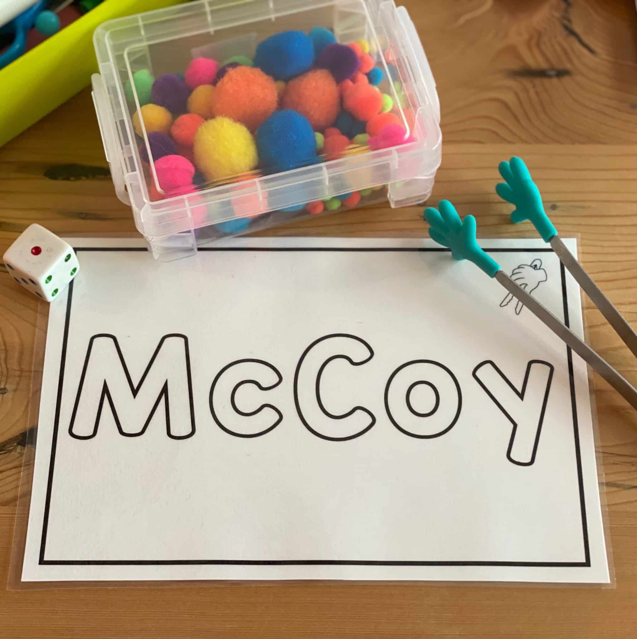 At Home Fine Motor Kit - Differentiated Kindergarten