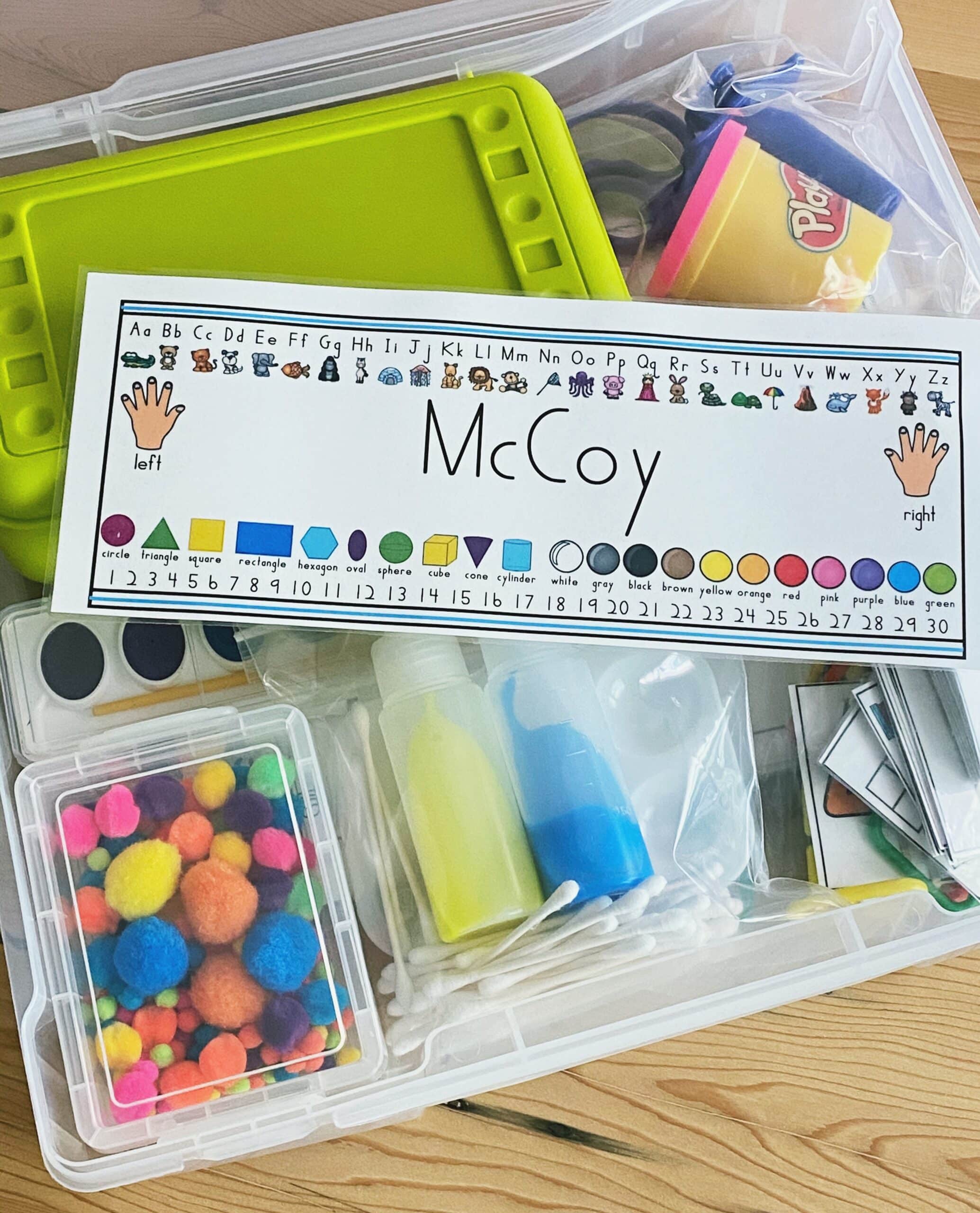 At Home Fine Motor Kit - Differentiated Kindergarten