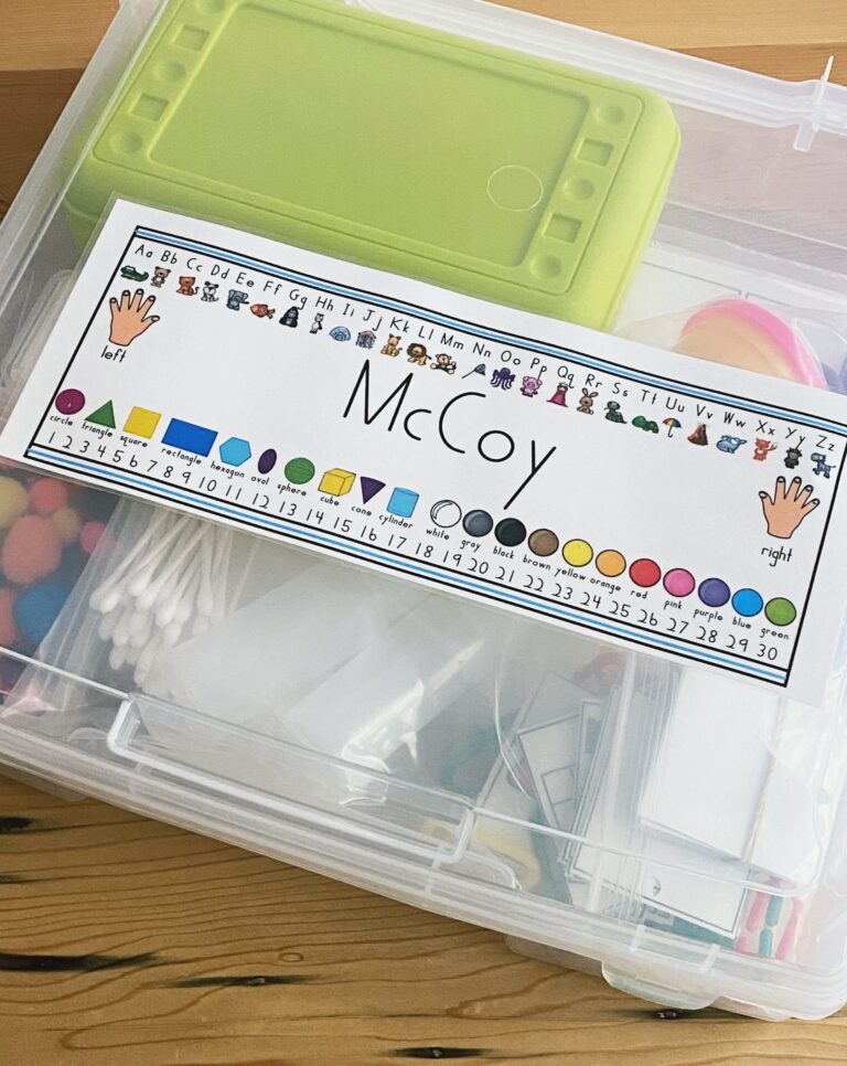 At Home Fine Motor Kit - Differentiated Kindergarten