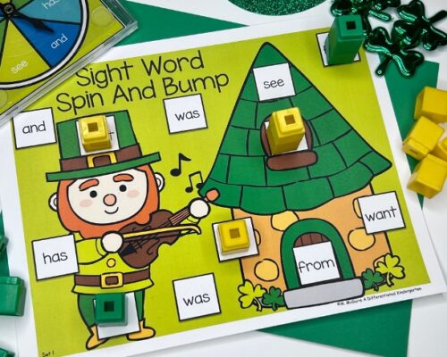 St. Patrick's Day Classroom Games - Differentiated Kindergarten