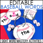 How To Motivate Students Using Ball Words as Sight Words and The ...