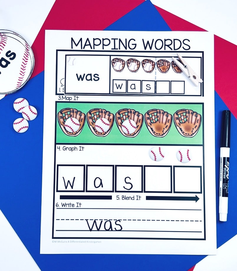 How To Motivate Students Using Ball Words as Sight Words and The ...